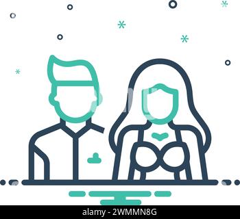 Icon for pairs,combination Stock Vector Image & Art - Alamy