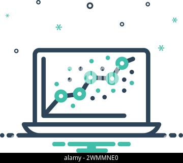 Icon for correlation,connection Stock Vector Image & Art - Alamy