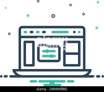 Icon for toolbar,browser Stock Vector Image & Art - Alamy