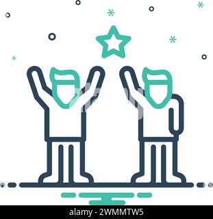 Icon for encouraging,hopeful Stock Vector Image & Art - Alamy