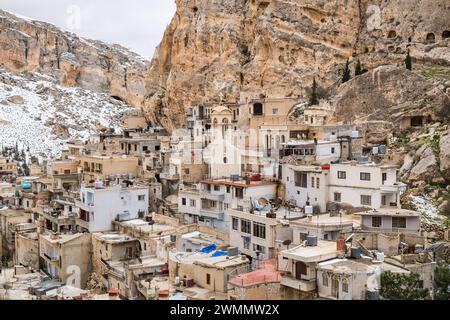 Syria, Ma'lula; Maaloula, landscape Stock Photo - Alamy