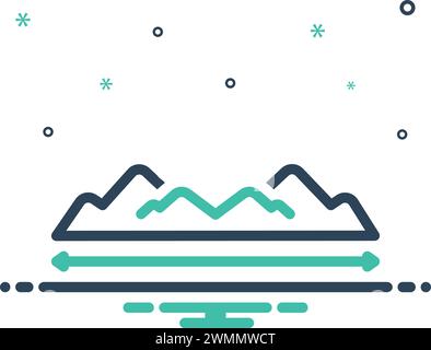 Icon for ranging,mountains Stock Vector Image & Art - Alamy