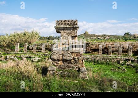 Syria, Amrit, archaeological site Stock Photo - Alamy