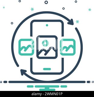 Icon for changing,transshipment Stock Vector Image & Art - Alamy