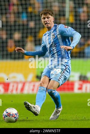 Coventry City's Victor Torp during the Sky Bet Championship match at ...