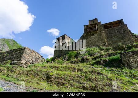 Shatili Medieval Fortress Village Shatili is a historic highland ...