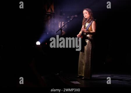 Copenhagen, Denmark. 26th Feb, 2024. The Icelandic singer, songwriter ...