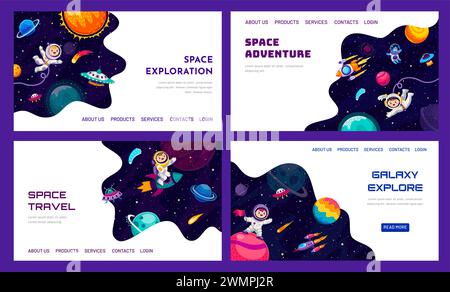 Web pages layout templates in retro style digital screen symbols icons ...