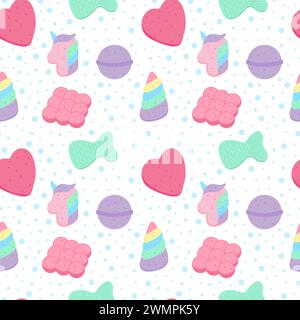 Healthy Cream Vector Seamless Pattern Stock Vector Image & Art - Alamy