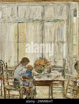 The Children 1897 by Childe Hassam Stock Photo - Alamy