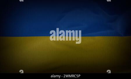 State flag of Ukraine - Yellow and blue national flag. a visual design ...