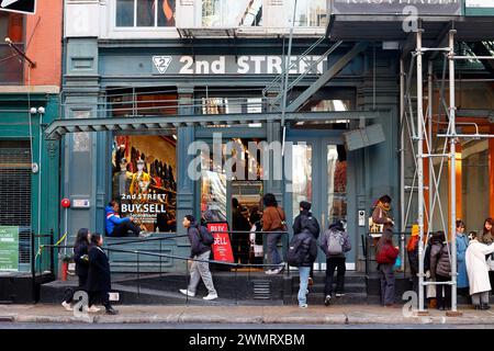 2nd STREET, 27 Howard St, New York, NYC storefront photo of a used ...