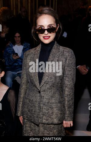 Natalie Portman attends the Christian Dior Fall/Winter 2024-2025 ready ...