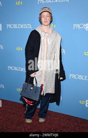 Salvor Menuez attending the screening of the film Get On Up As part of ...