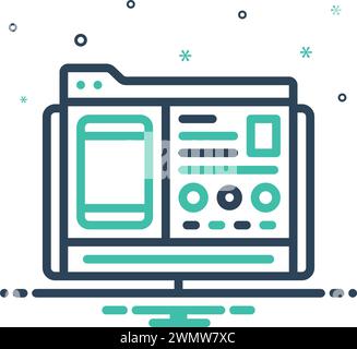 Icon for gui,graphical Stock Vector Image & Art - Alamy