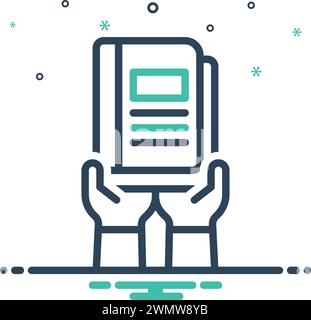 Icon for handed,hand over Stock Vector Image & Art - Alamy