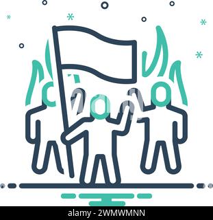 Icon for protest,sloganeering Stock Vector Image & Art - Alamy