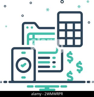 Icon for payable,account Stock Vector Image & Art - Alamy