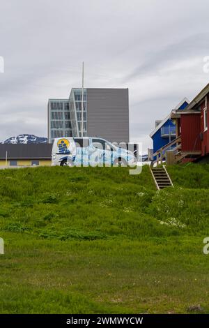 Greenland, Nuuk, Nuuk Center, tallest building in Greenland Stock Photo ...