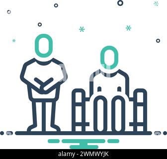 Icon for courtesy,manners Stock Vector Image & Art - Alamy