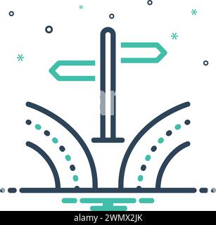Icon for direction,flank Stock Vector Image & Art - Alamy