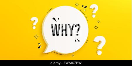 question mark bubble ask why icon. Vector graphic Stock Vector Image ...