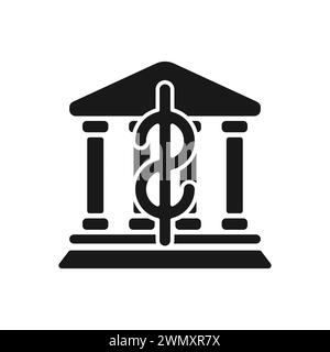Financial institution vector. Logo of internet banking, transactions ...