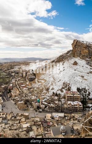Syria, Ma'lula; Maaloula, landscape Stock Photo - Alamy