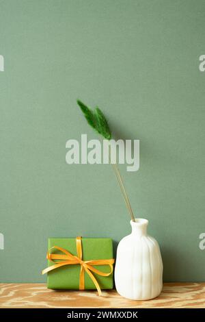 Flower vase orange new year chinese 2021 Stock Photo - Alamy