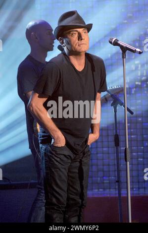 Milan Italy 18/09/2008: Pino Mango, Italian singer, during the ...