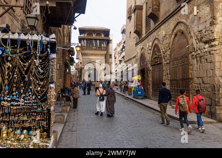 Egypt, Cairo, Historic Cairo listed as World Heritage by UNESCO, Khan ...