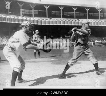 Frank Chance, Chicago Cubs, baseball card portrait Abstract/medium: 1 ...
