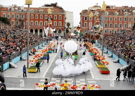 Nice, France. 28th Feb, 2024. © PHOTOPQR/NICE MATIN/Dylan Meiffret ...