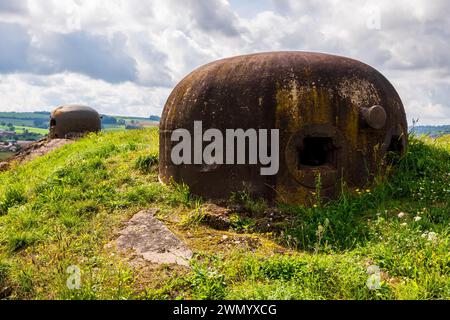 Combat block 1 of the ouvrage de La Ferté in Villy, France, part of the ...