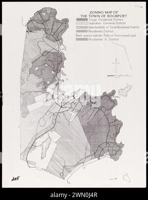 Zoning map of the Town of Rockport. Zoning map of the Town of Rockport ...