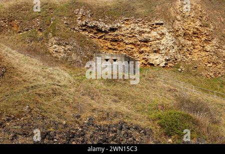 Easington Beach Pillbox, County Durham, England Stock Photo - Alamy