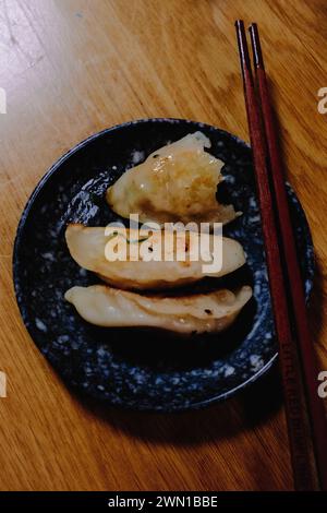 Soup dumplings, Little Red Dumpling Stock Photo - Alamy