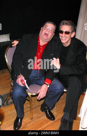 JERRY LEWIS & RICHARD BELZER 2002 Photo By John Barrett/PHOTOlink Stock ...