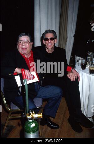 JERRY LEWIS & RICHARD BELZER 2002 Photo By John Barrett/PHOTOlink Stock ...