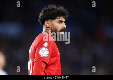 Samu Costa of RCD Mallorca looks on during the LaLiga EA Sports match ...