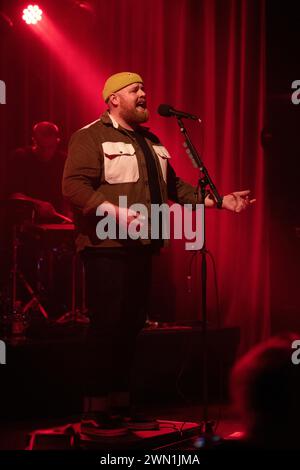 British singer and songwriter, Tom Walker, performing live at the Lido ...