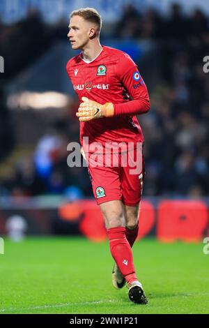 Blackburn Rovers goalkeeper Aynsley Pears ahead of the Sky Bet ...
