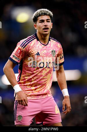 Leeds United's Mateo Joseph during the Sky Bet Championship match at ...