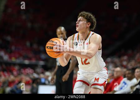 February 28, 2024: Maryland Terrapins cheerleaders in action during the ...
