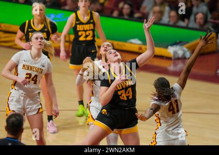Iowa Hawkeyes forward AJ Ediger (34) poses for a portrait during the ...