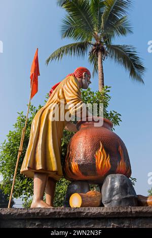 Sai Baba Temple Borim Ponda Goa India Stock Photo - Alamy