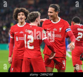 Liverpool's Virgil van Dijk celebrates after the UEFA Champions League ...
