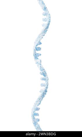 RNA with biological concept, 3d rendering. 3D illustration Stock Photo ...