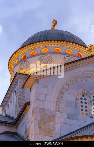 The Cathedral of the Resurrection of Christ in Podgorica, Montenegro ...