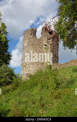 The main castle turret at Kendall, Cumbria, UK Stock Photo - Alamy